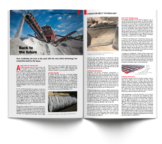 Mining & Quarry World - Fenner Dunlop Conveyor Belting