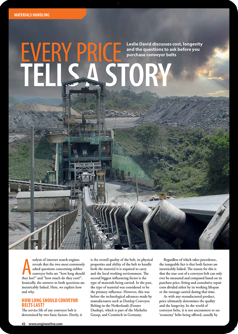 Engineer Live - Fenner Dunlop Conveyor Belting