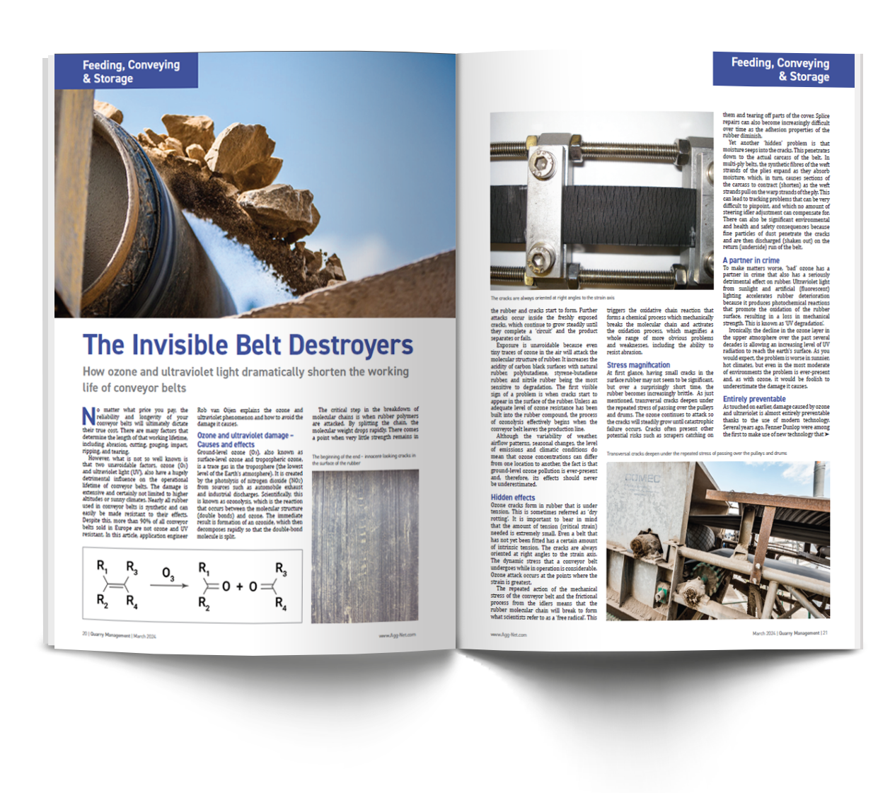 Quarry Management - Fenner Dunlop Conveyor Belting